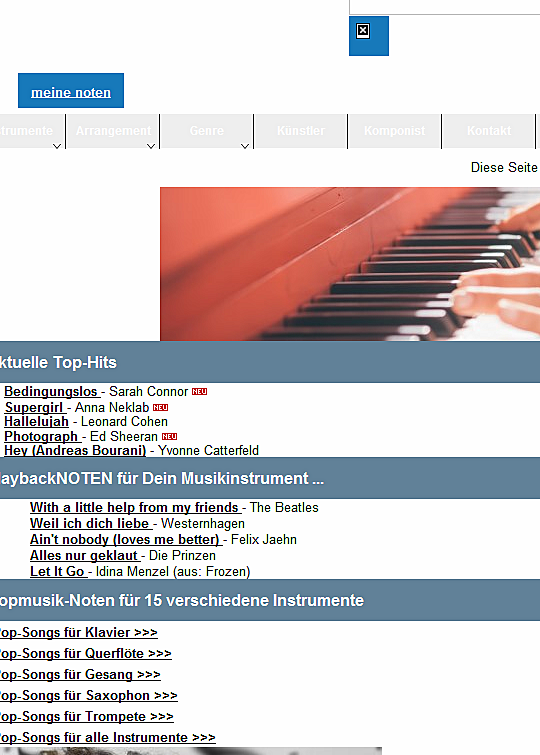 I m Your Puppet Klavier, Gesang & Gitarre - PDF Noten von Neil Landon ...