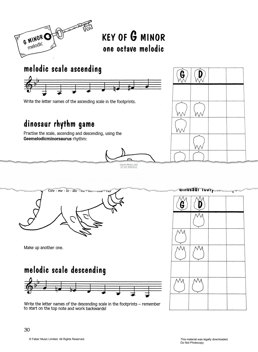 Grade 1 & 2 Minor Scales () | Sheet Music: Violin | PDF Download