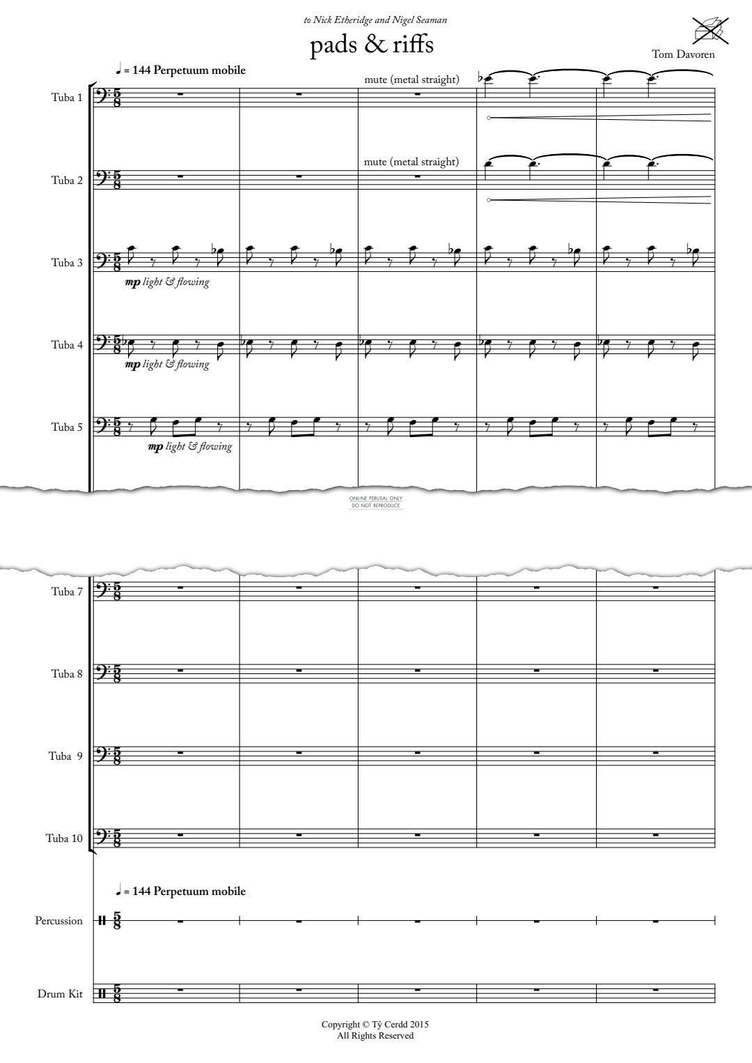 Pads And Riffs - Noten von Tom Davoren - fbd-29157 | notendownload