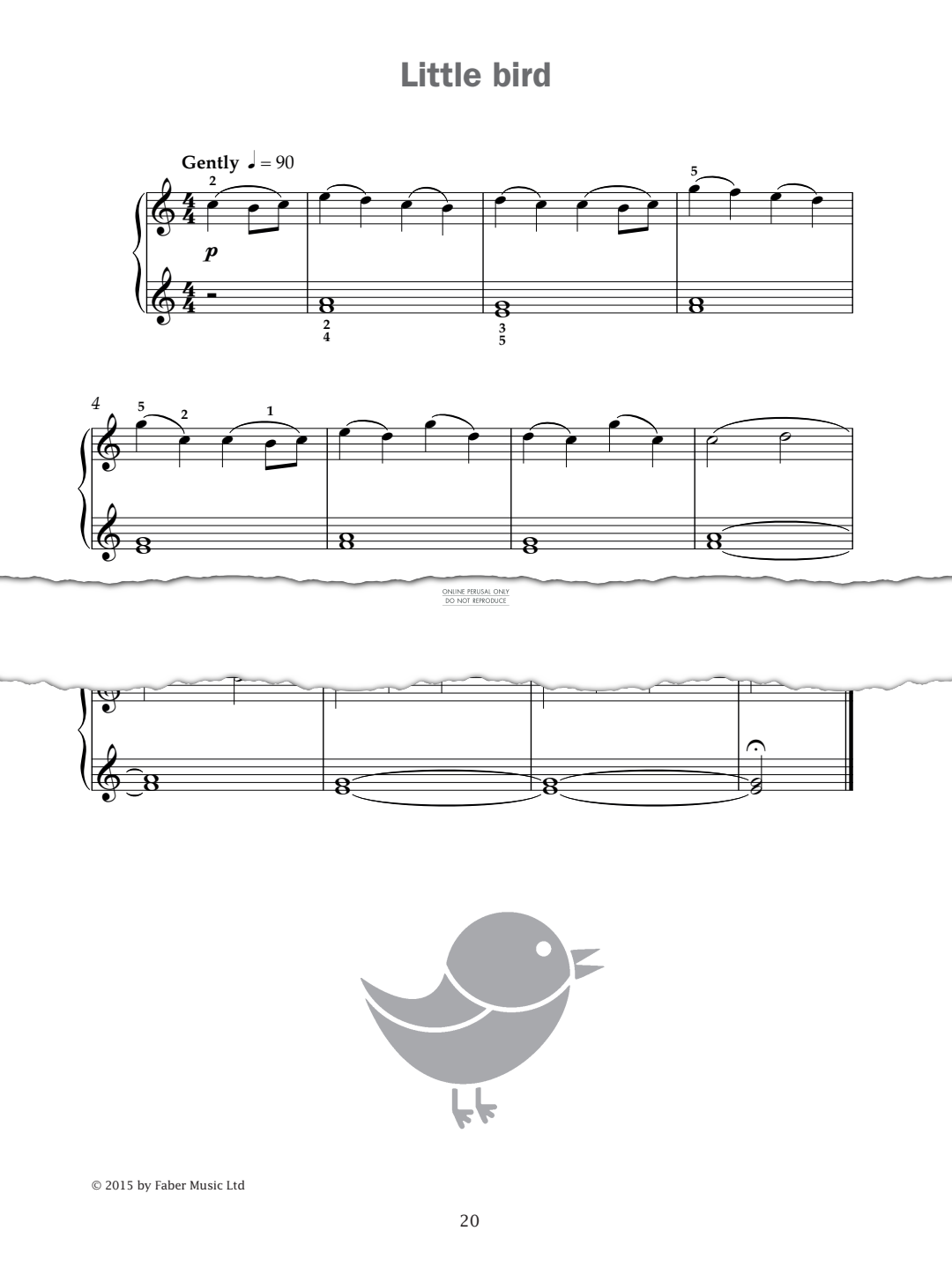 Little bird (from 'Improve Your Sight-Reading! A Piece a Week Piano ...
