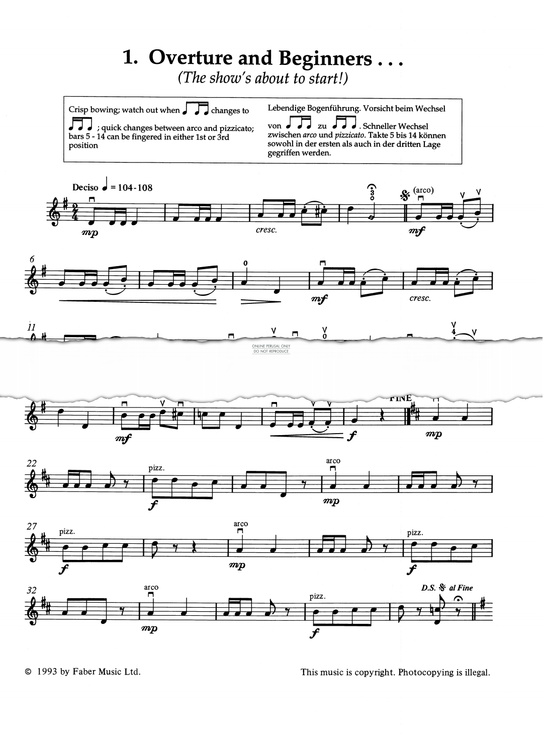 Overture and Beginners - Noten von Mary Cohen - fbd-40180 | notendownload