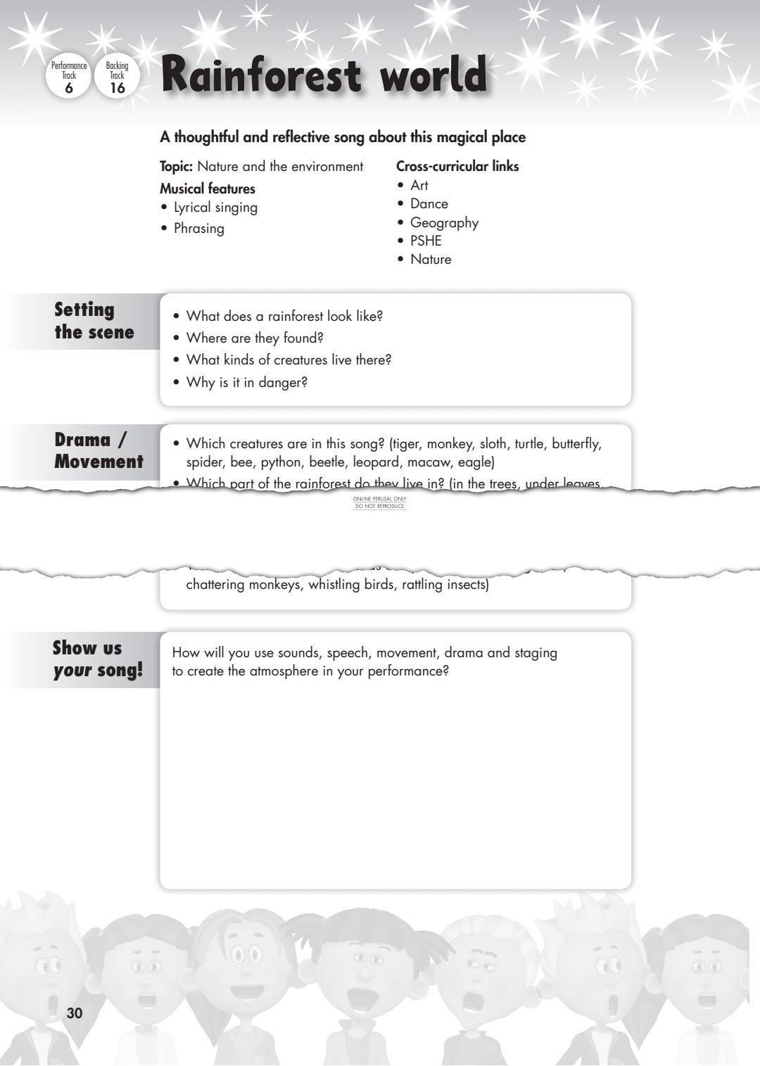 Rainforest World - sheet music by Lin Marsh - fbd-31121 | notendownload