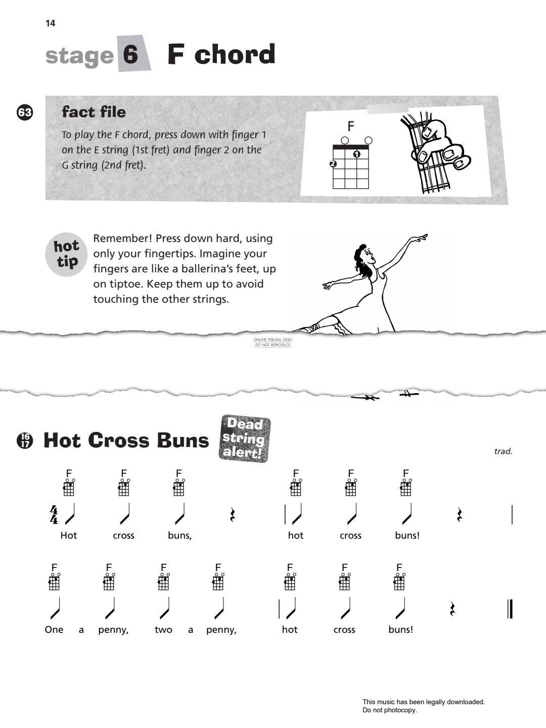 Hot Cross Buns - Noten von Traditional - fbd-41734 | notendownload