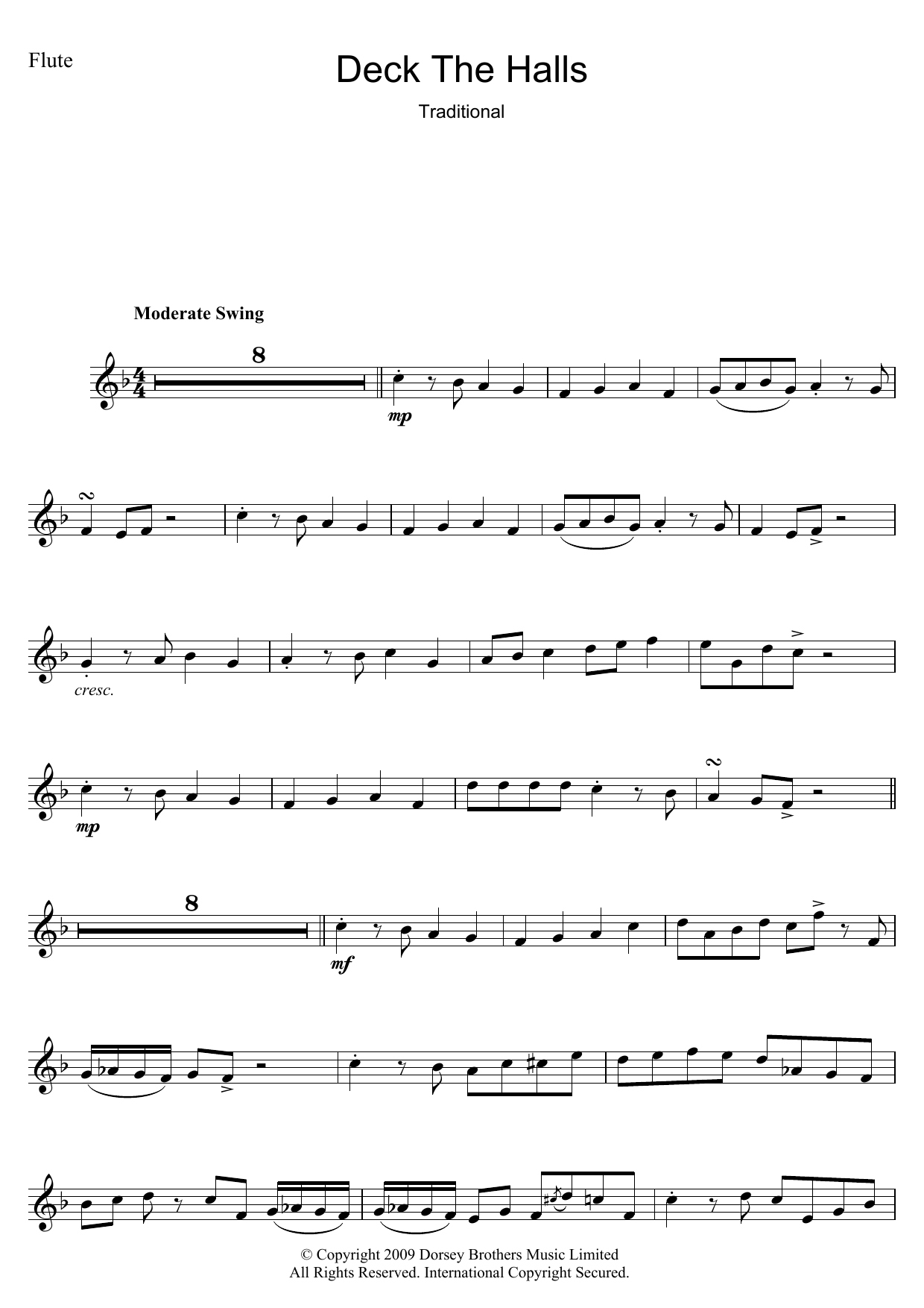Deck The Halls - sheet music by Traditional, Traditional Carol - smd ...