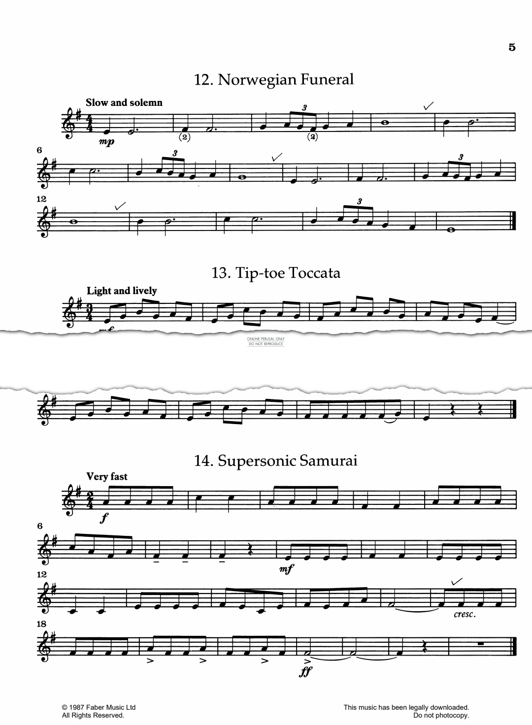 Supersonic Samurai (John Miller) | Sheet Music: Brass | PDF Download