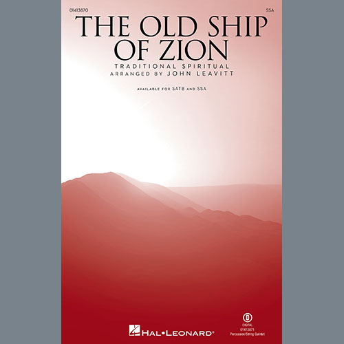 The Old Ship Of Zion (arr. John Leavitt) - sheet music by Traditional ...