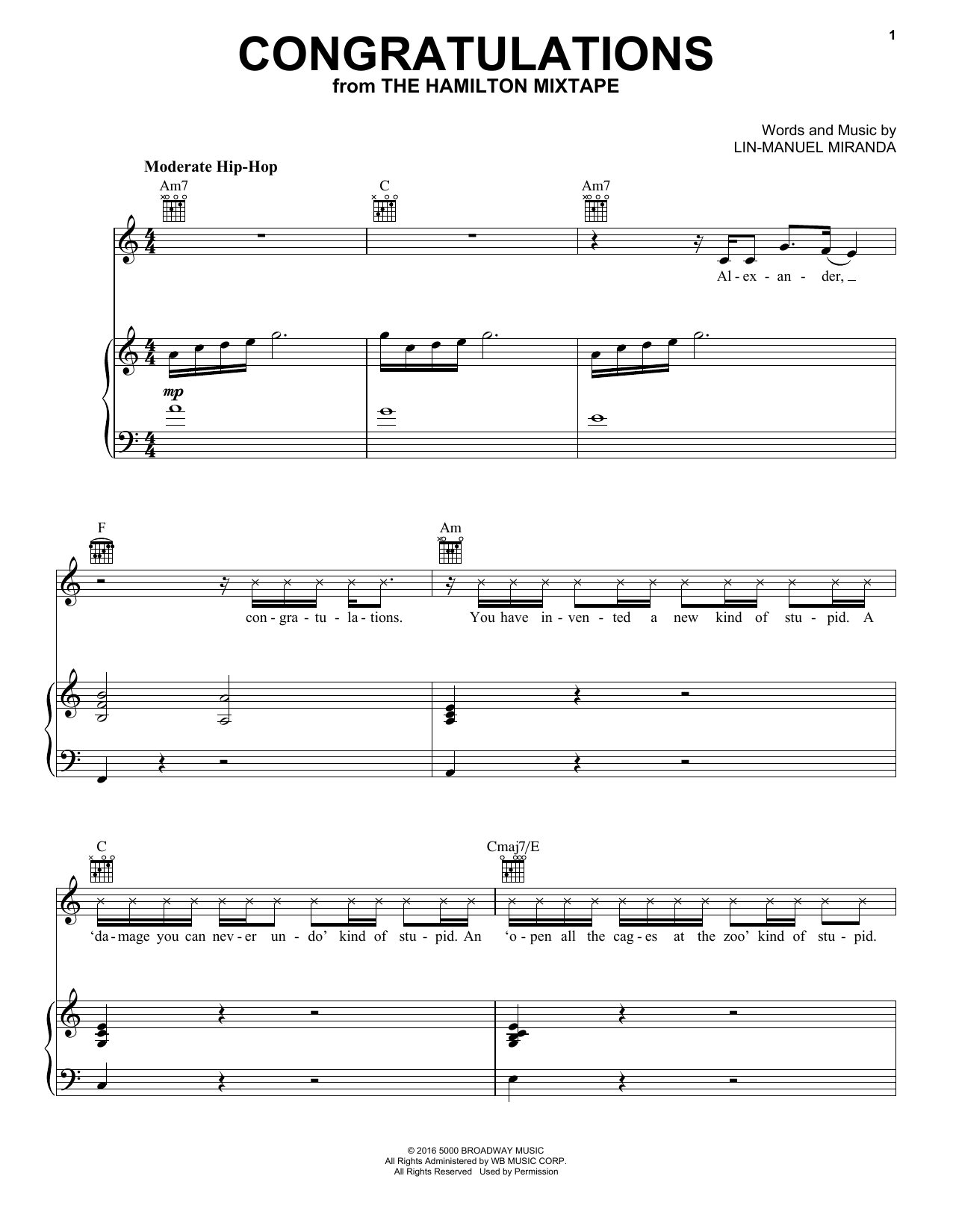 Congratulations - Online Noten von Dessa - smd-196920 | notendownload