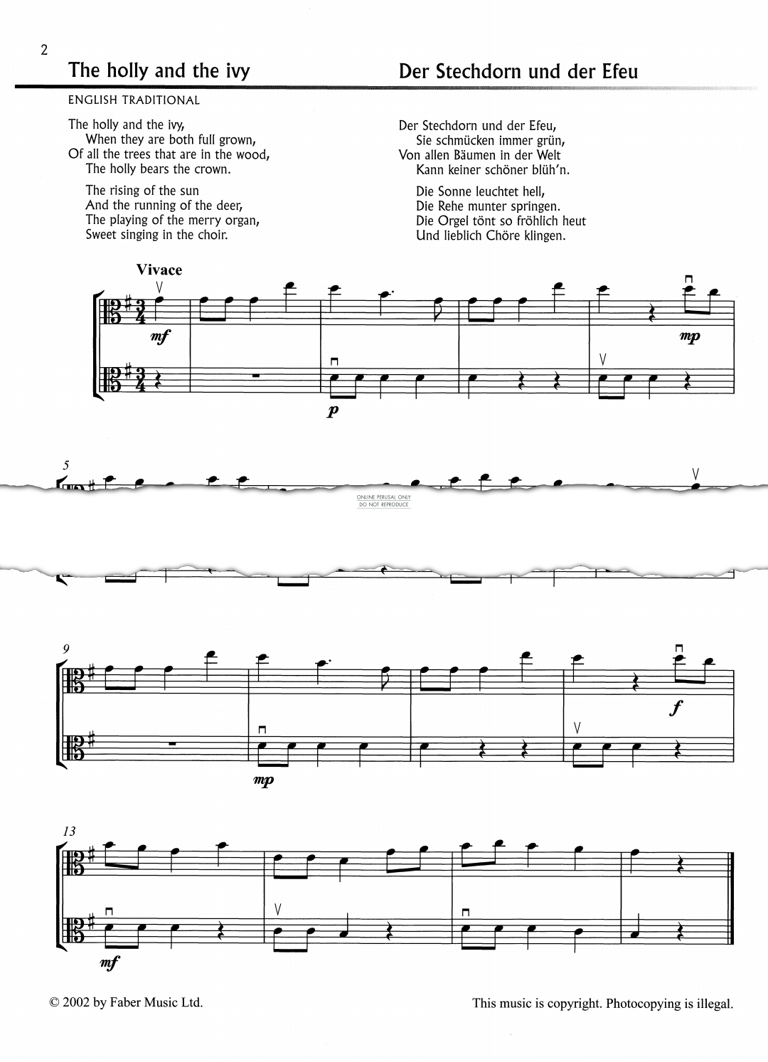 Carol Stringfest Selection - sheet music by Traditional - fbd-1926 | notendownload