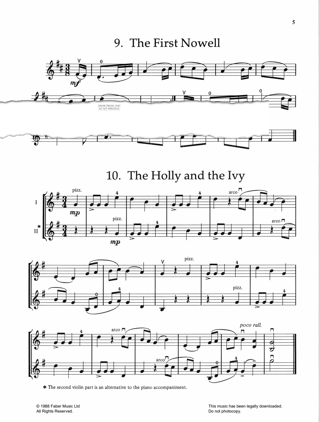 The First Nowell - sheet music by Traditional - fbd-45802 | notendownload