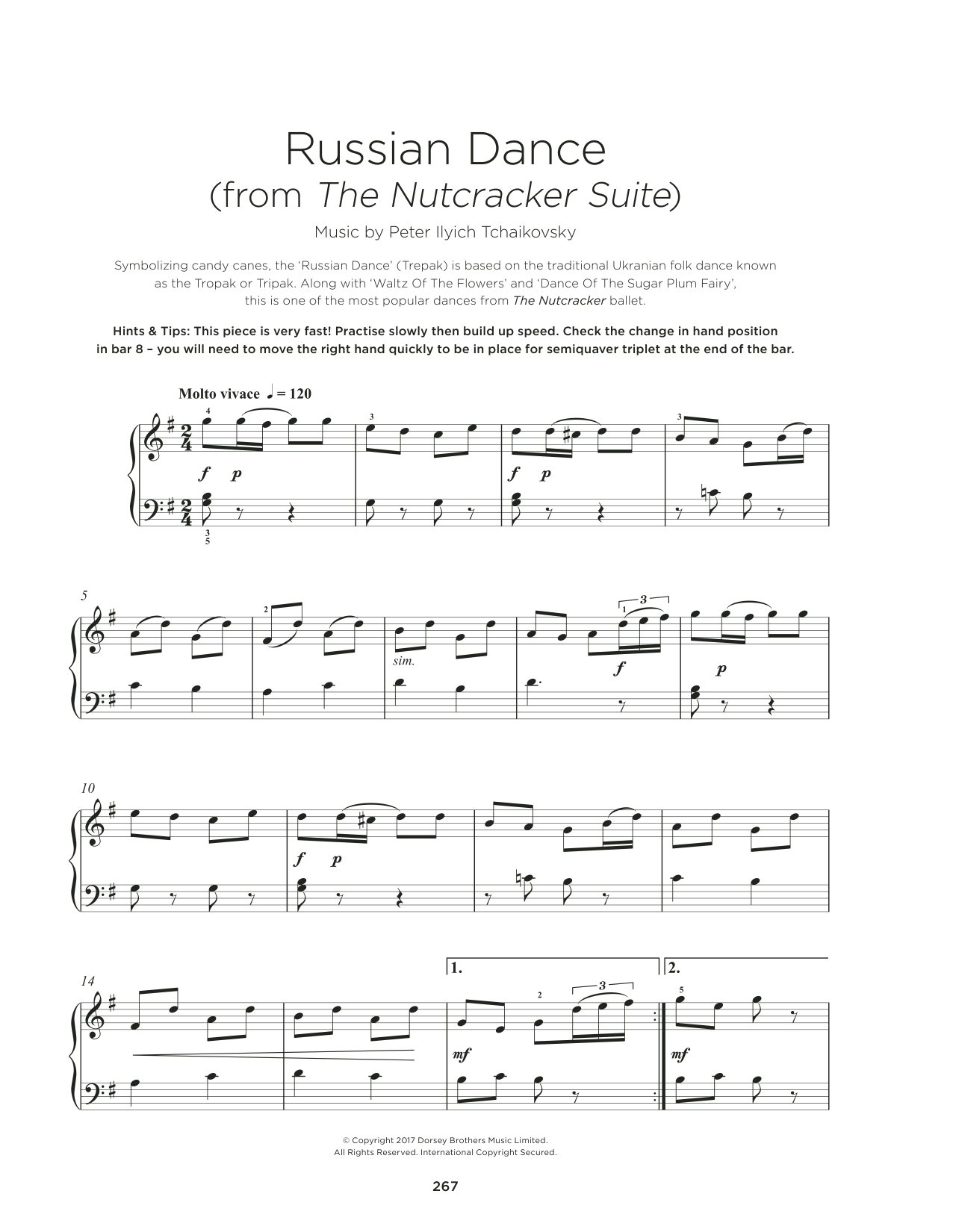 Russian Dance ("Trepak"), Op. 71a - sheet music by - smd-1591472 | notendownload