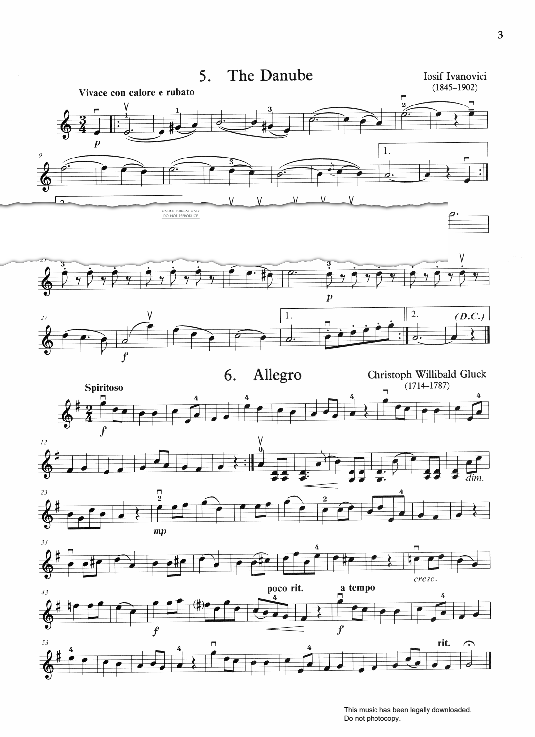 The Danube (Iosif Ivanovici) | Sheet Music: Piano, Violin | PDF Download