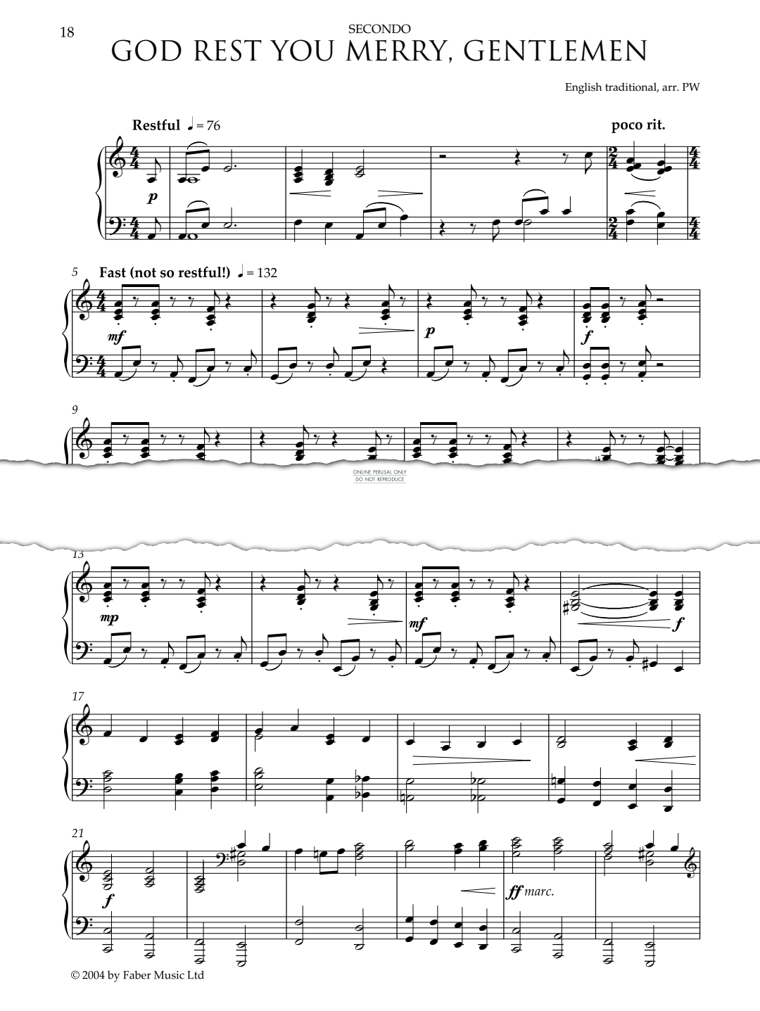 God Rest Ye Merry Gentlemen - Noten von - fbd-7903 | notendownload