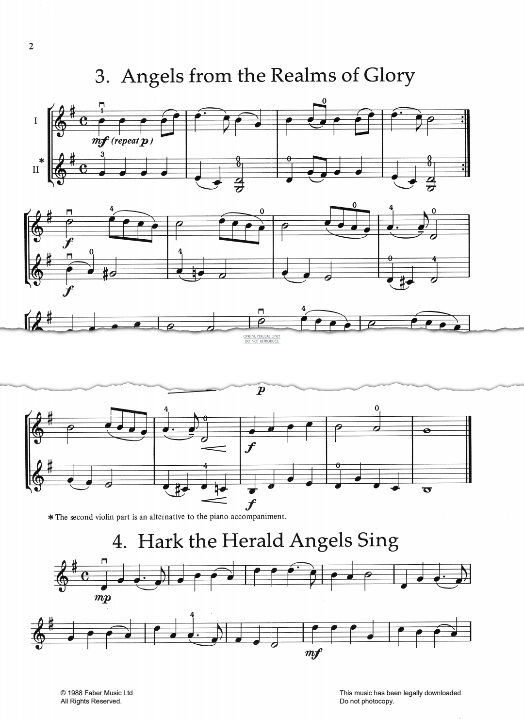 Angels From The Realms Of Glory - Noten von James Montgomery - fbd ...