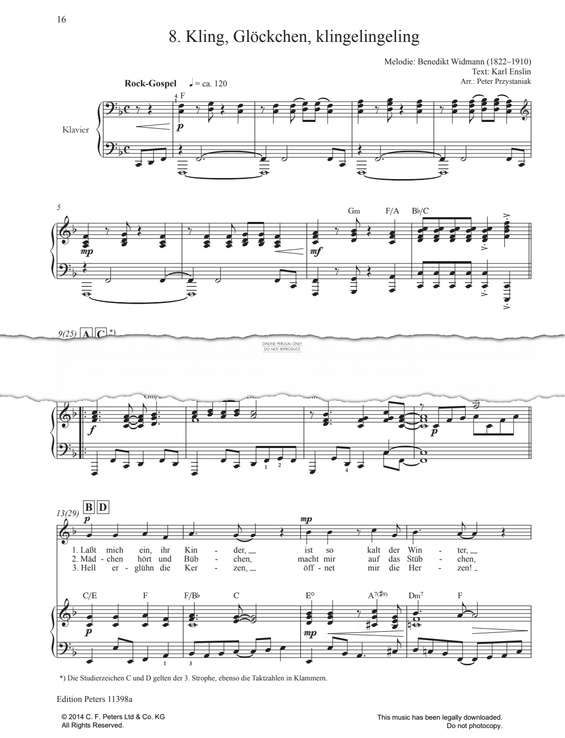 Cool Christmas: Kling, Glöckchen, klingelingeling (Benedikt Widmann ...