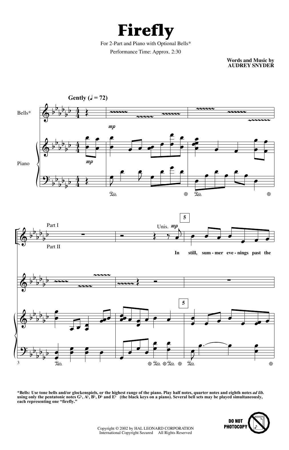 Firefly - sheet music by - smd-508454 | notendownload