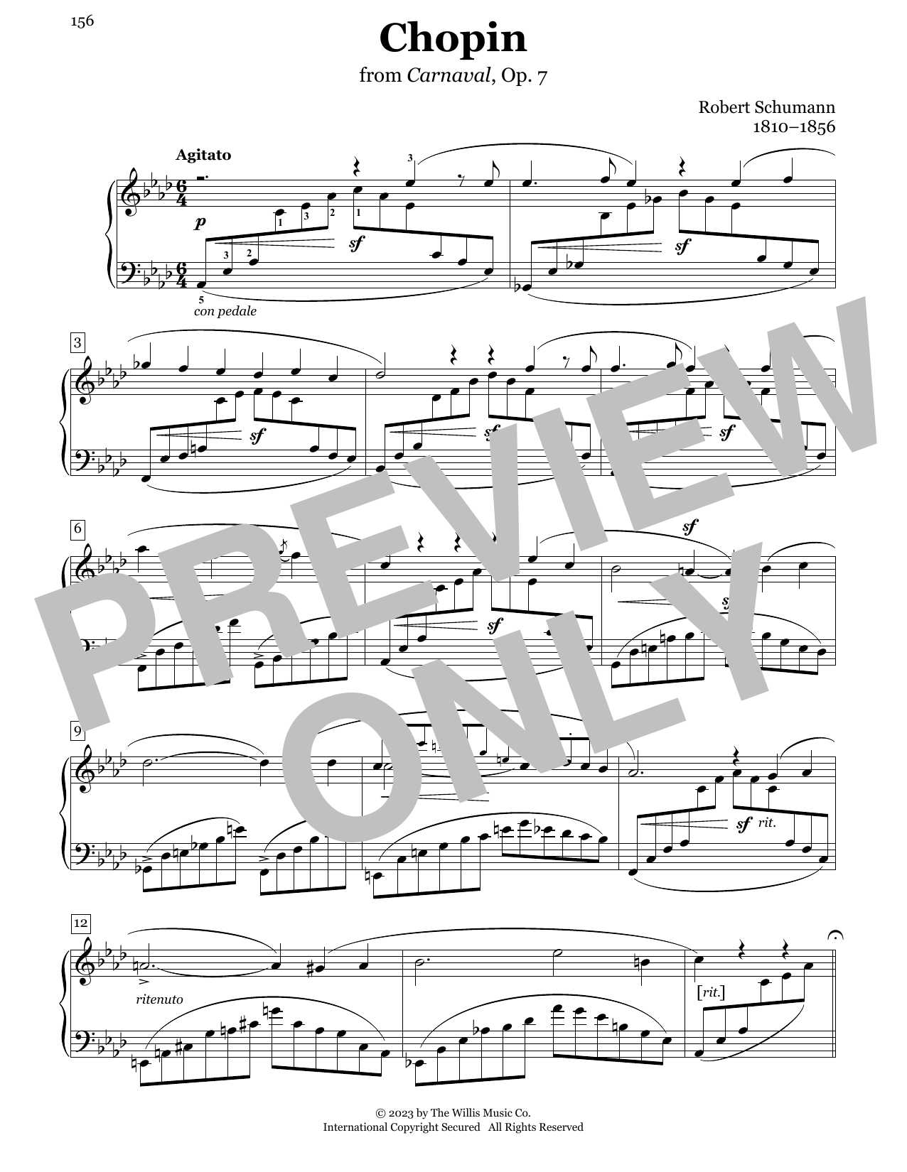 Chopin - sheet music by Robert Schumann - smd-1439374 | notendownload