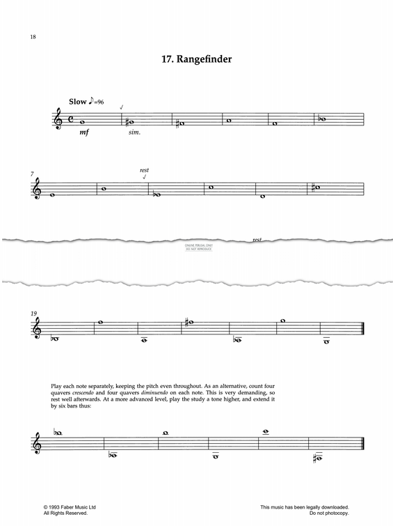 Rangefinder (John Miller) | Sheet Music: Trumpet | PDF Download