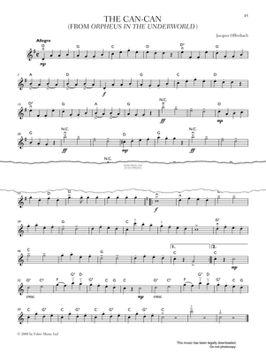 The Can-Can (from 'Orpheus in the Underworld') (Jacques Offenbach ...