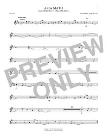 Aria Math (from Minecraft) (C418) | Sheet Music: Violin Solo | PDF Download